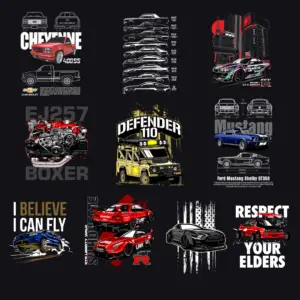 #1 Export Quality DTF Stickers | Heat Transfer Stickers